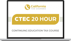 California Tax Courses | CTEC & IRS Education Provider